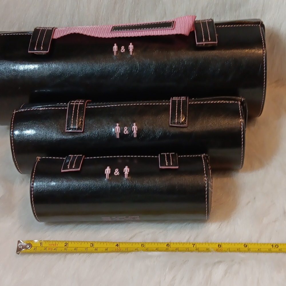 Rare Unisex Cylindrical Nesting Bags - Gem